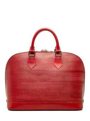 LOUIS VUITTON 1996 Epi Alma Pm Handbag - Red