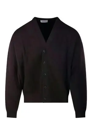 DIANA STUDIO V-neck Button-up Cardigan - Brown