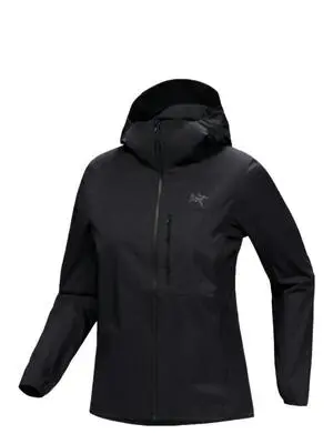 Arc'teryx Hooded Zip-up Jacket - Black