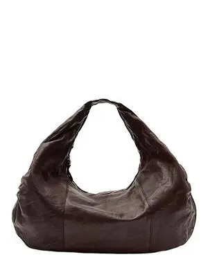 CAMPOMAGGI Oversized Shoulder Bag - Brown