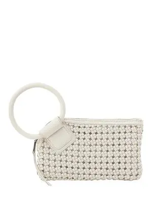 Hobo Sable Wristlet Wallet Whitecap