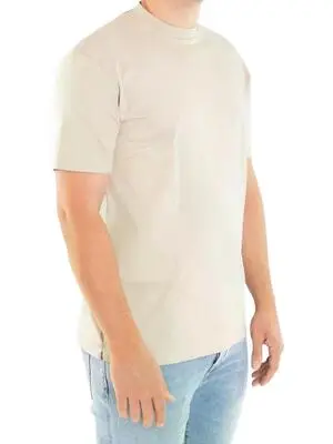 VALENZA Crew-neck Short-sleeve T-shirt - Neutrals