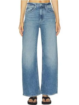 Paige Arellia Skimmer High Rise Barrel Jeans In Denim-medium - Thesis
