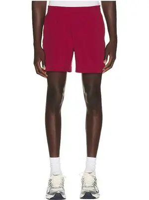 Lululemon Pace Breaker Short 7 In Red - Raspberry Rave