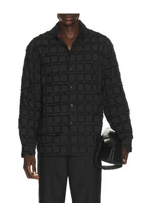 KROST Relaxed Pile Shirt - Black