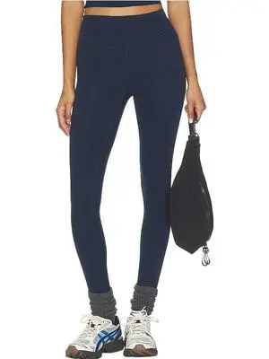 Lululemon Wunder Under Evolve High-rise Pant In Navy - True Navy