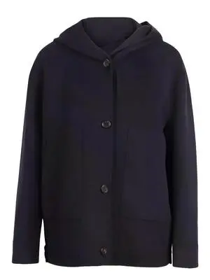 MAX MARA Hooded Button-up Coat