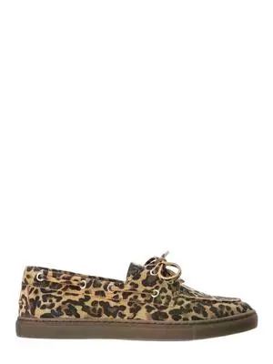 COPENHAGEN  Cph160 Leopard-print Loafers - Neutrals