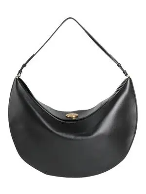 Jacquemus Large Solid-color Leather Underarm Bag - Black