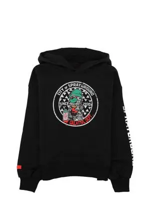 SPRAYGROUND Creative Dept. Perfect Hoodie Blk - Multicolour