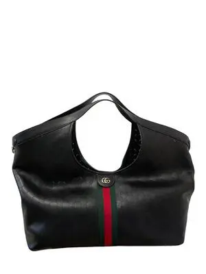 Gucci Giglio Large Tote Bag - Black