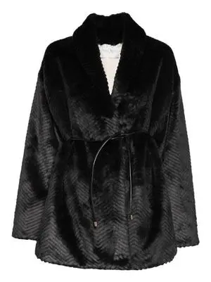 FORTE_FORTE  Long-sleeve Casual Jacket Black