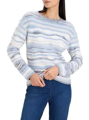 NIC+ZOE Odyssey Mix Drop Shoulder Sweater