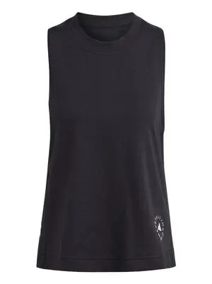 Adidas By Stella McCartney Logo Tank Top - Black