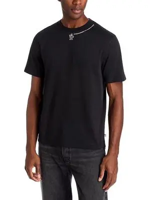 Moncler Grenoble Graphic Short Sleeve Tee - Black
