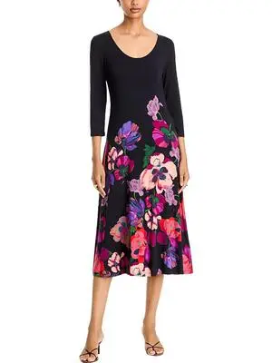 Johnny Was The Janie Favorite 3/4 Sleeve Dress - Tajunga