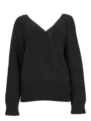 Our Legacy Cardigan In Lana Merino - Grey