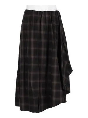 OUR LEGACY Our Legacy El Paso Check TENCEL Mini Skirt