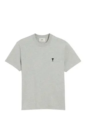 AMI Paris Of Coeur Mini T-shirt - Hthgrey