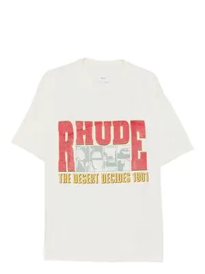 Rhude Rhude The Desert Decides Graphic Tee Whtrdmulti