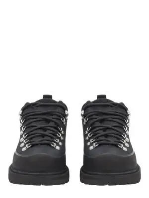 Diemme Timeless Lace-up Ankle Boots - Black