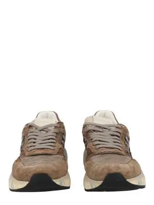 Premiata Low-profile Premium Sneakers - Grey
