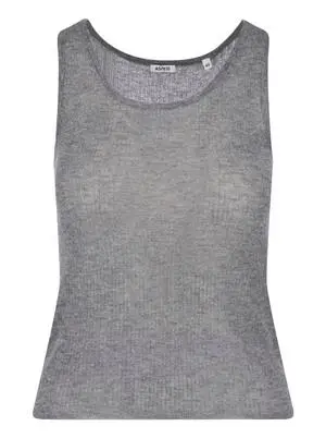 Aspesi Aspesi Sleeveless Knit Top Grey