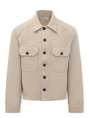 Studio Nicholson Slim Fit Overshirt - Feather