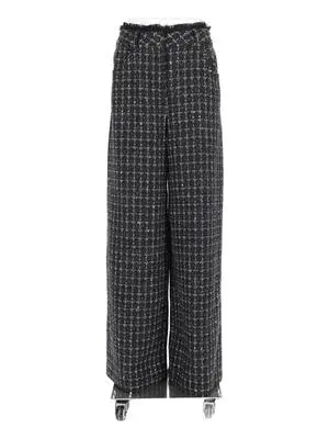MSGM Msgm Women's Wool-Blend Trousers
