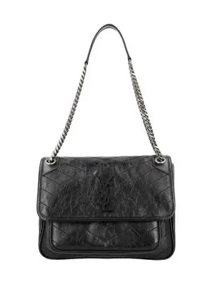Saint Laurent Niki Medium Shoulder Bag, 28 Cm X 20 Cm X 8.5 Cm - Black