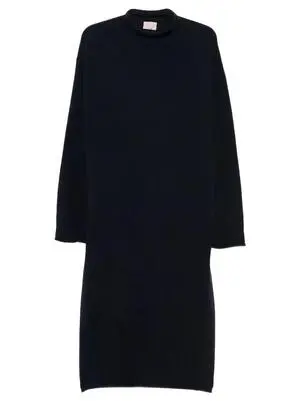 AGL Roll-neck Knitted Midi Dress