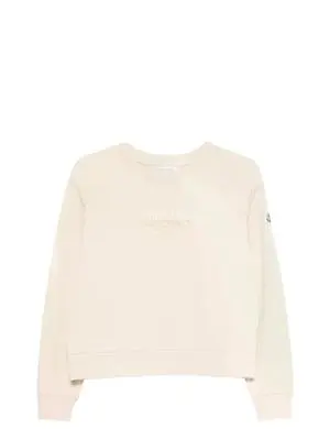MONCLER Logo-embroidered Raglan-sleeve Sweatshirt