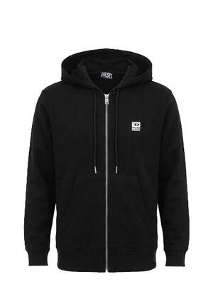 DIESEL® Man Sweatshirt Black Size M Cotton