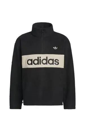 Adidas Adidas Polar Fleece Pullover Asia Sizing 'black' Black