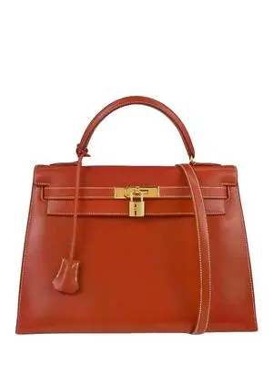 Hermès 1999 32 Kelly Sellier Tote Bag - Brown