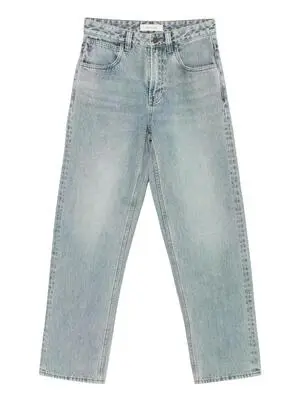 ENTIRE STUDIOS Seth Washed Straight-leg Jeans - Blue