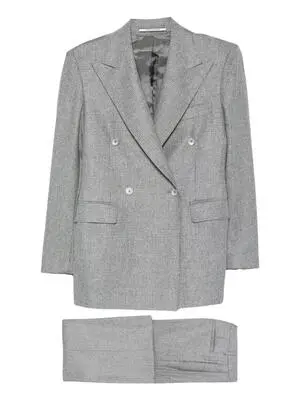 Tagliatore Tangie Double-breasted Suit Grey