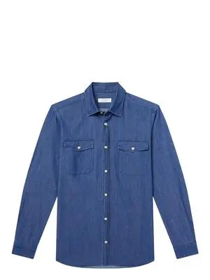 Boglioli Denim Shirt - Blue