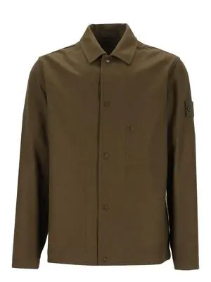 Stone Island Stone Island Men Coated Green