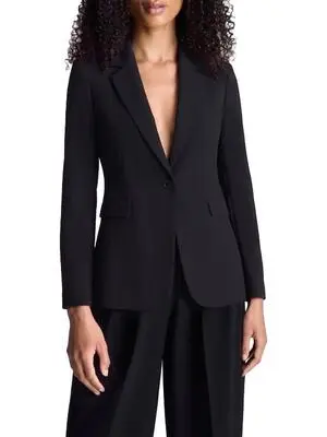 KENNETH COLE One-button Blazer - Black