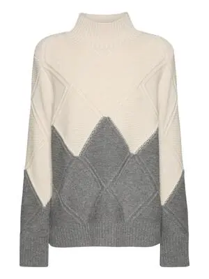 ELENA MIRO` Turtleneck Sweater - Multi