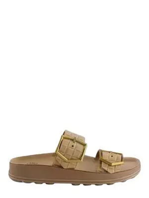 FANTASY SANDALS Taylor Woven-strap Sandals - Neutrals