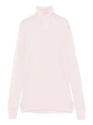 LEMAIRE Turtle-neck T-shirt - Pink