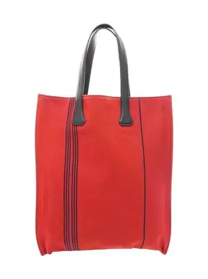 Hermès 2000s Gm Potamosca Bus Tote Bag - Red