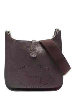 Hermès 2006 Evelyn 1 Ann Pm Leather Shoulder Bag Brown