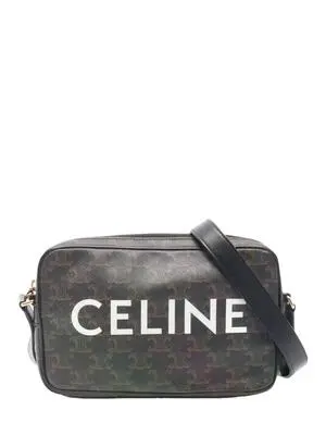CELINE 2000s Triomphe Messenger Bag