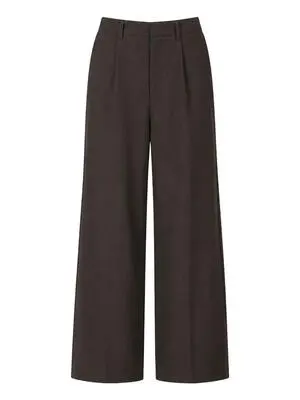 ELAMINS Wide-leg Trousers - Grey