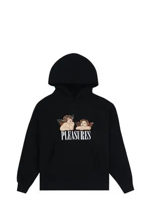 PLEASURES Dynamic Hoodie - Black
