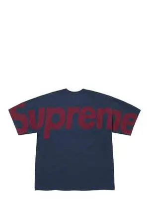 Supreme Checkerboard Intarsia Short-sleeve Top 'navy' Blue