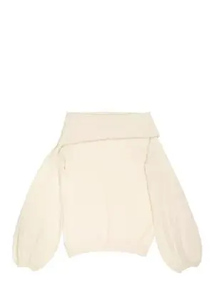 FRENCKENBERGER Off-shoulder Gypsy Sweater